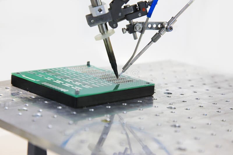 Equipment for Soldering Chips Stock Image - Image of manufacture ...