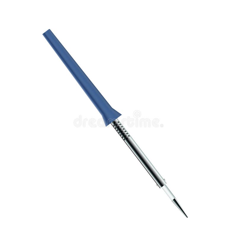 Soldering Iron Vector Illustration. Stock Vector - Illustration of ...