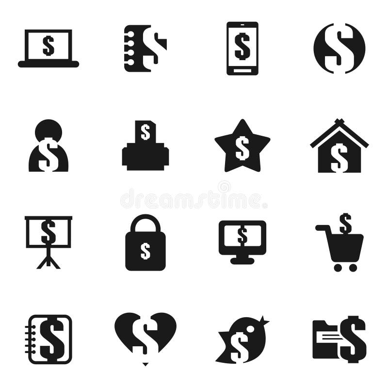 Soldi un icon8 illustrazione vettoriale. Illustrazione di illustrazione ...