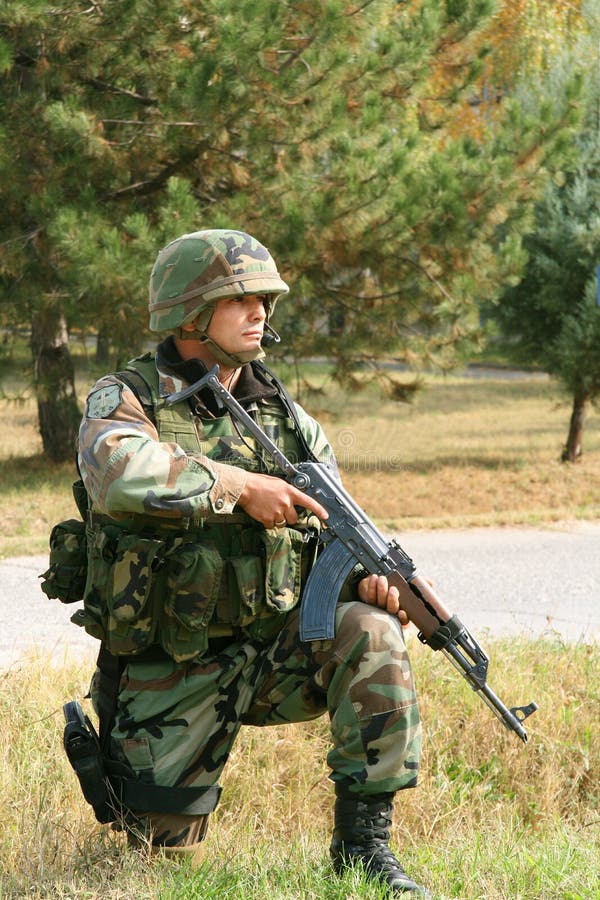 Aiming Rifle stock photo. Image of amendment, accuracy - 2465574