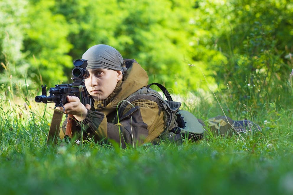 Soldier stock photo. Image of outdoor, killer, military - 25480098