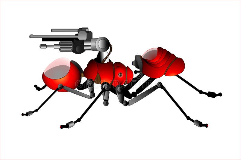 Ant Robot Stock Illustrations – 640 Ant Robot Stock Illustrations ...