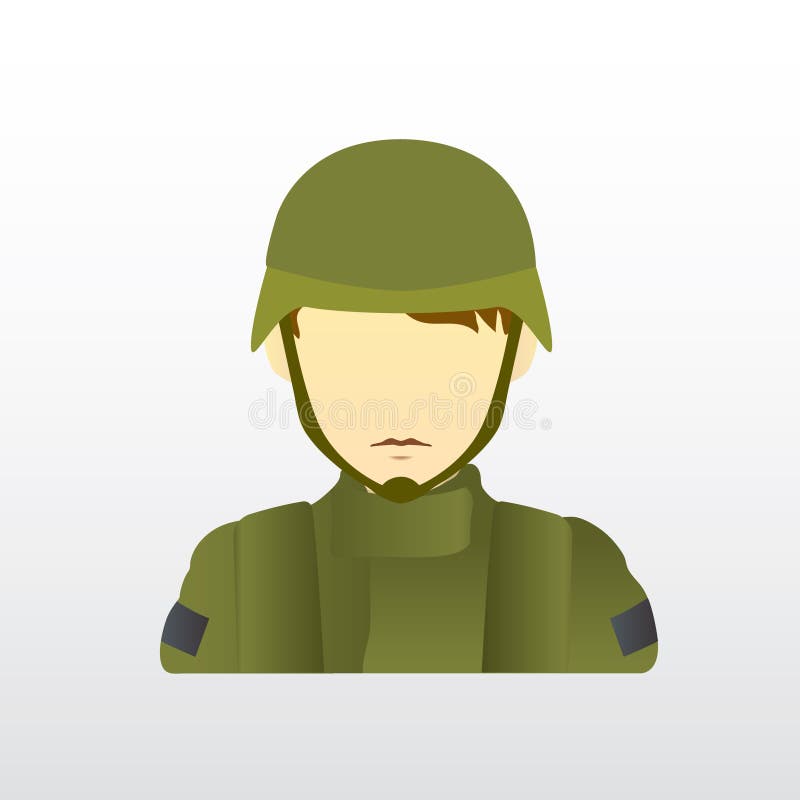 Soldier Avatar Freehand Big & Small Aligned & Random Seamless Pattern ...