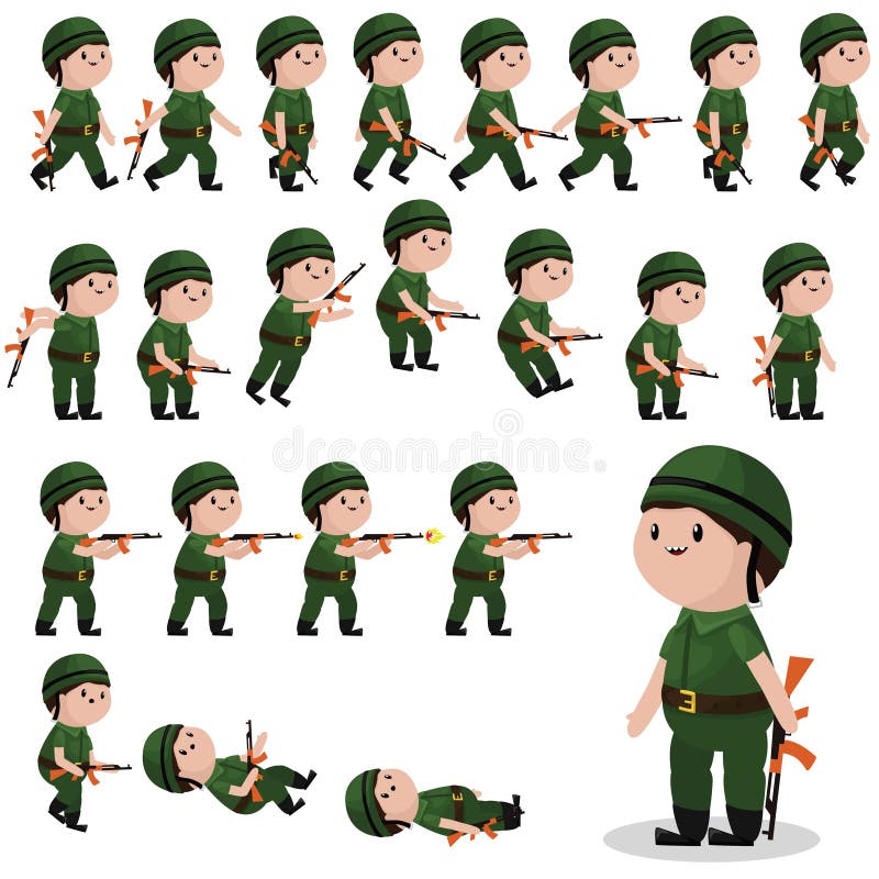 Sprite Soldier Game Stock Illustrations – 97 Sprite Soldier Game Stock ...