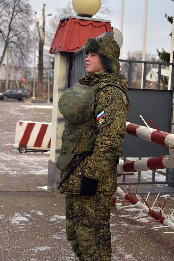 The Soldier at the Checkpoint Editorial Photography - Image of action ...