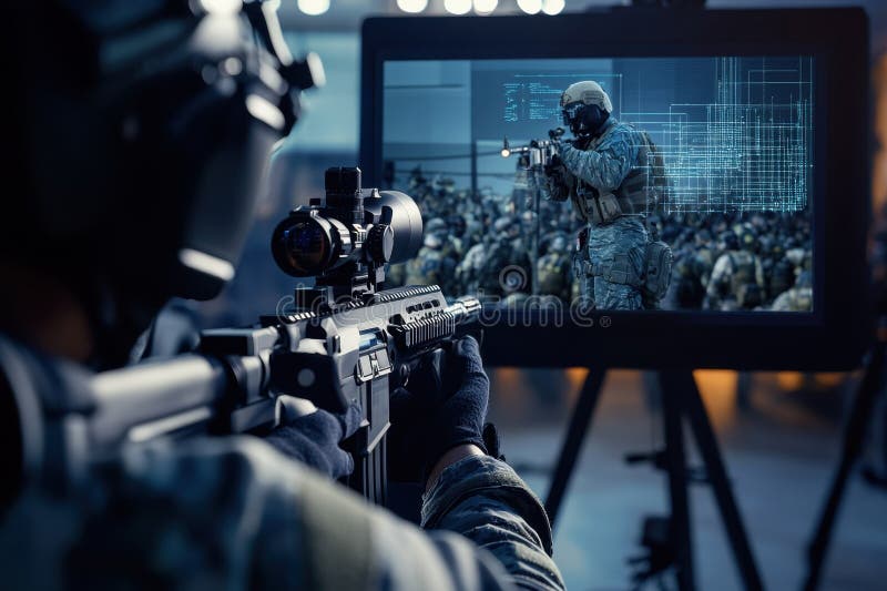 Soldier Utilizes Advanced Technology for Tactical Training in Virtual ...
