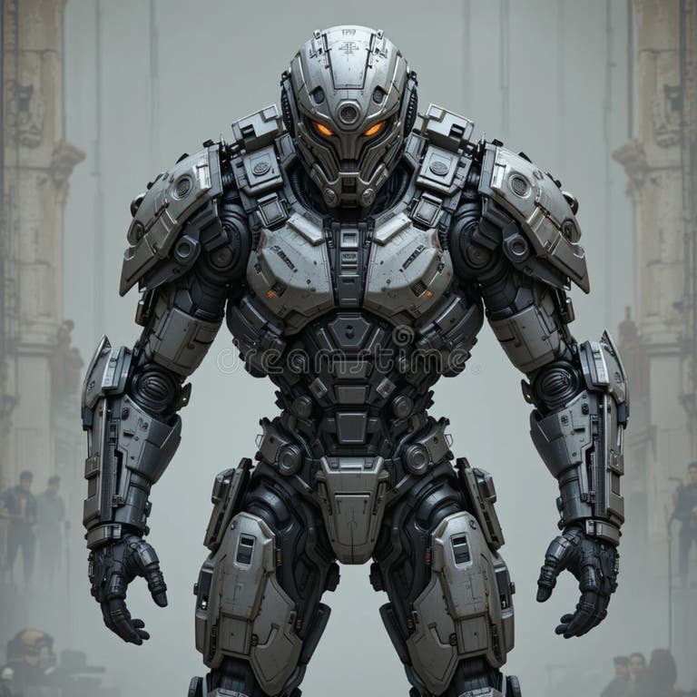 A Soldier Equipped with an Exosuit that Morphs into Different Combat ...