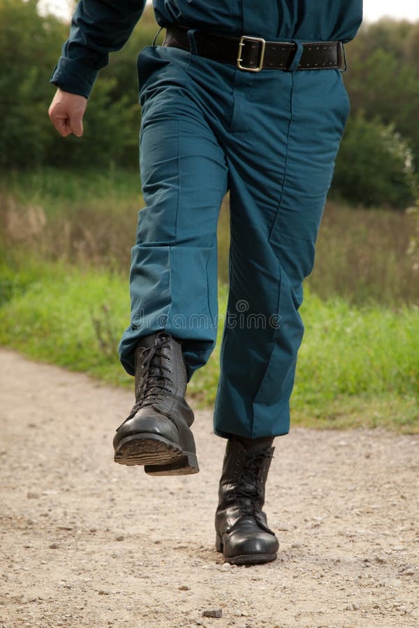 Soldier feet stock photo. Image of rhythm, footpath, green - 11072634