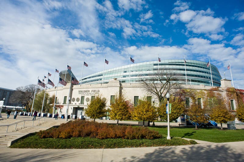 Soldier Field editorial stock image. Image of bears, american - 27630479