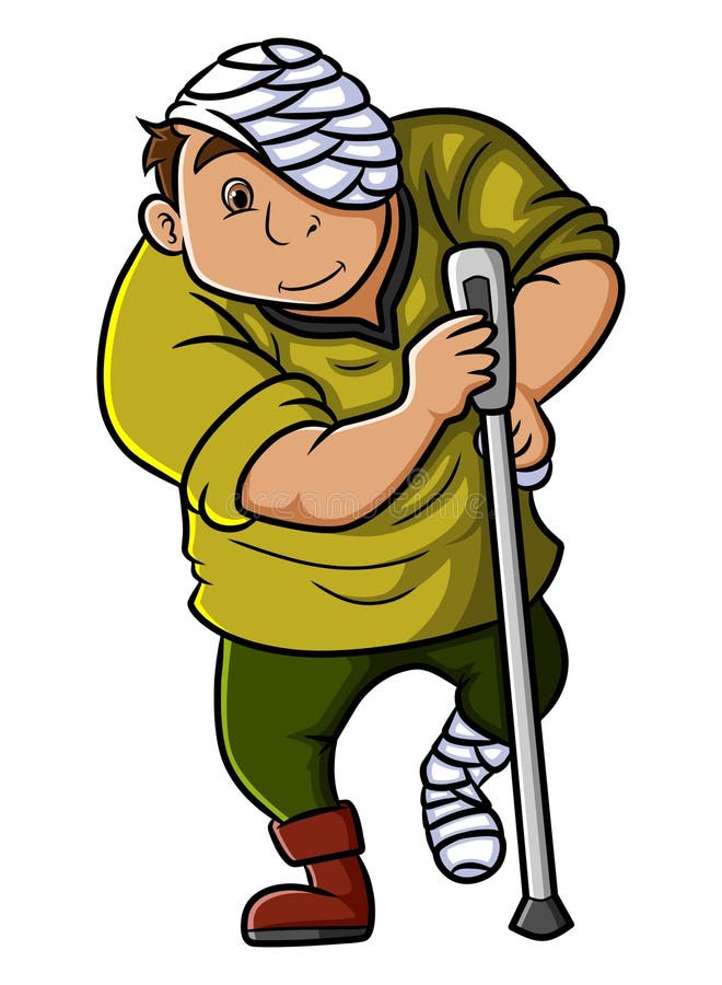 Cartoon Injured Soldier Stock Illustrations – 46 Cartoon Injured ...
