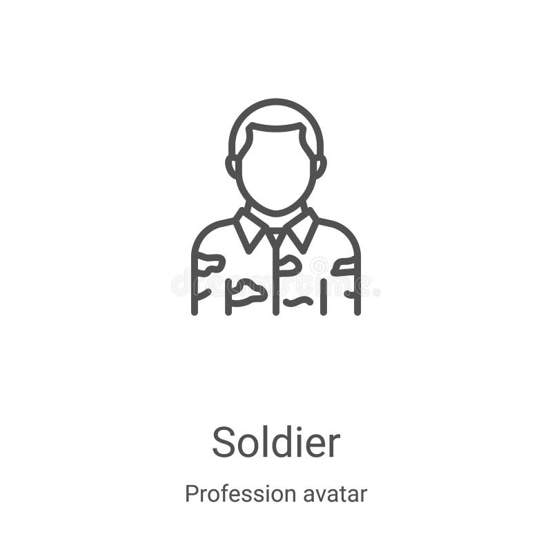 Soldier Icon Vector from Christmas Presents Collection. Thin Line ...
