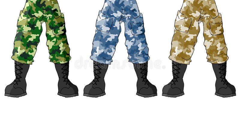 Cartoon of a Soldier with a Sub Machine Gun Stock Vector - Illustration ...