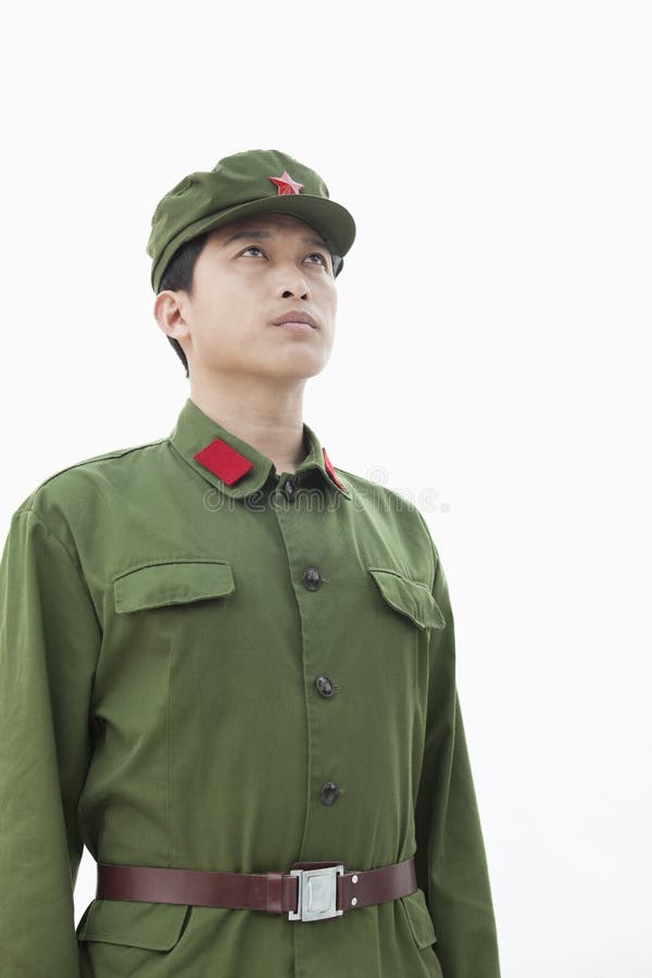 Soldier: Looking for a New Job Stock Image - Image of standing, people ...