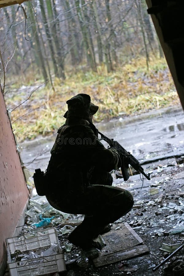 Air Soft soldier stock image. Image of shootingnair - 142499427