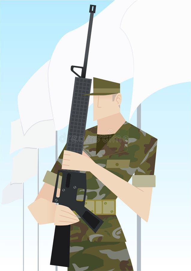 Rifle Cartoon Stock Illustrations – 5,084 Rifle Cartoon Stock ...