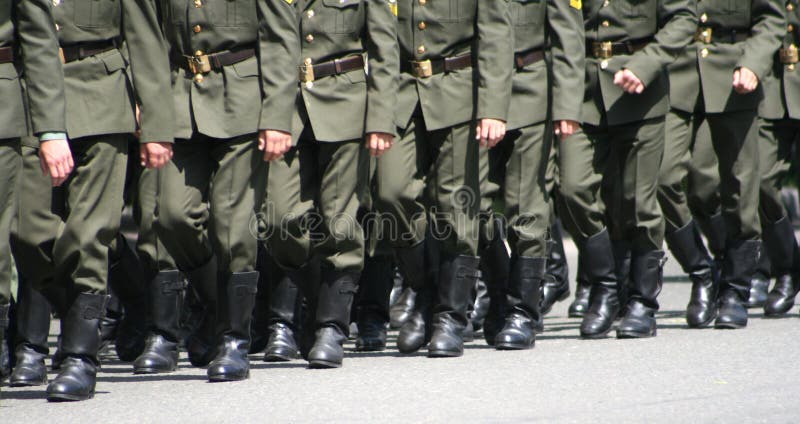 Soldier s step - 3 stock photo. Image of military, warrior - 2747968