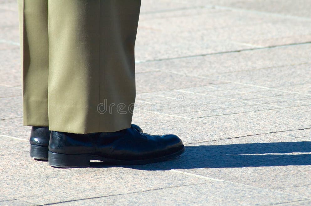 Soldier shoes stock photo. Image of uniform, soldier, shoes - 1988894