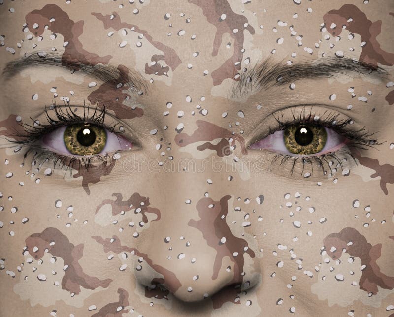 Soldier stock photo. Image of facial, camouflage, desert - 33669044