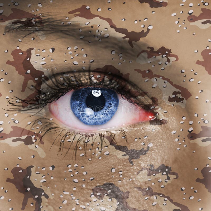 Depressed and Sad Soldier in Green Uniform with Trauma after War ...