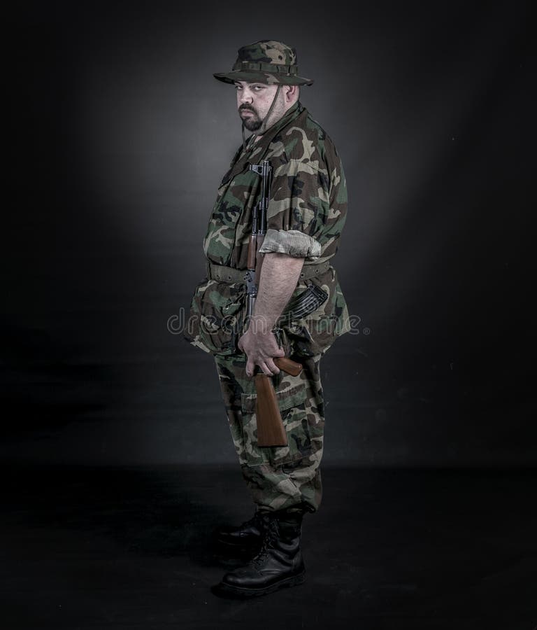 Soldier stock photo. Image of combat, male, caucasian - 31253148