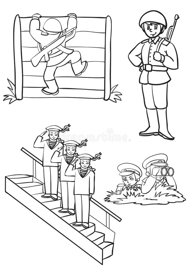 Soldiers Border Stock Illustrations – 367 Soldiers Border Stock ...