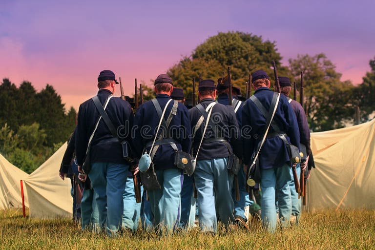 Soldiers Blue stock photo. Image of infantrymen, artillery - 2920402