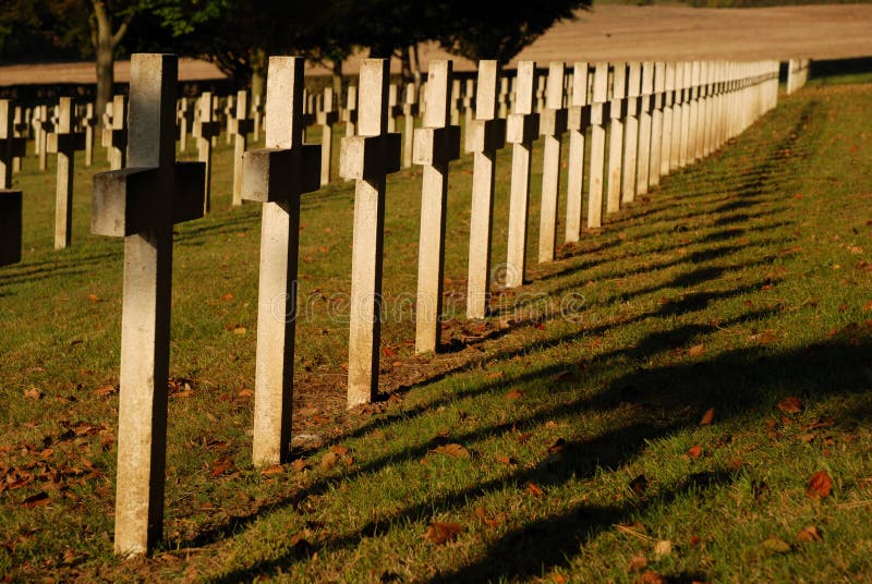 Soldiers cemetery stock image. Image of grass, honored - 3673161