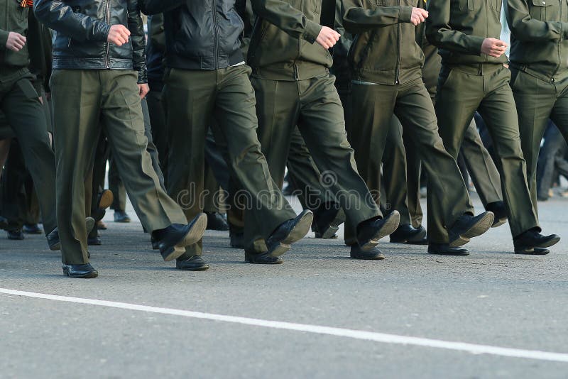 Soldiers parade boots feet stock image. Image of group - 45558869