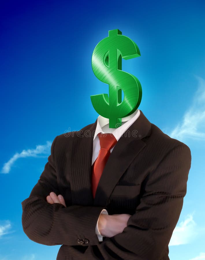 Soldo-fronte immagine stock. Immagine di camicia, gestione - 2645361