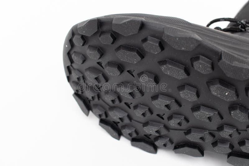 The Sole of Winter Boots with Tread Stock Image - Image of shoelace ...