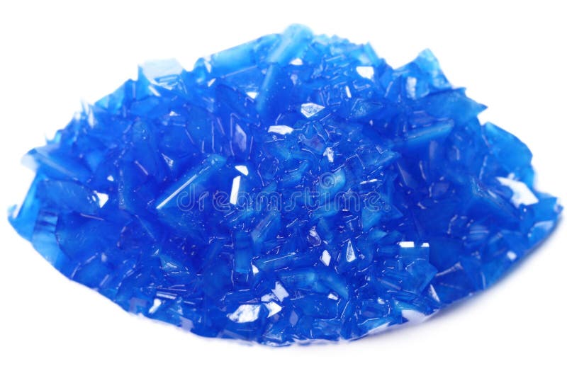 Solfato di rame fotografia stock. Immagine di oggetto - 24388832