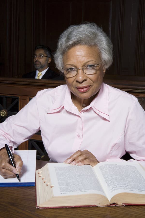 Solicitor Working in Court stock photo. Image of defence - 29662942