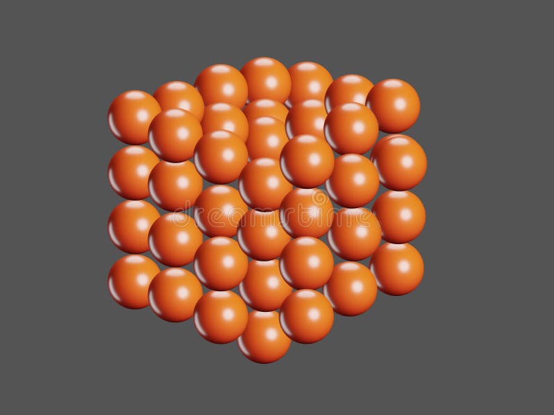 Solid -matter Chemistry Illustration Stock Illustration - Illustration ...