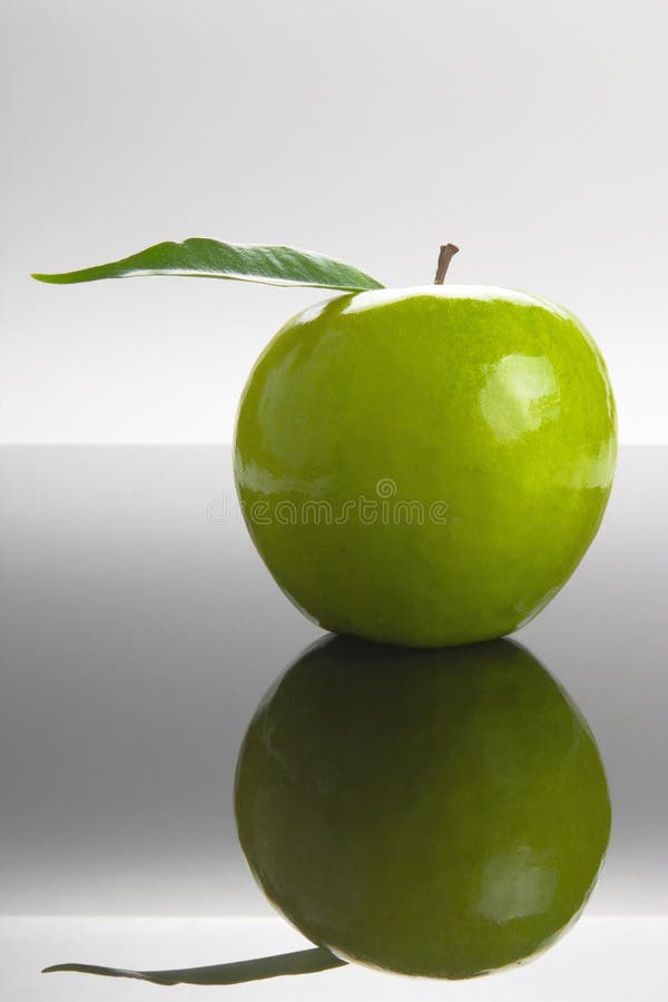 Solid apple stock image. Image of delicious, gray, harmony - 8948415