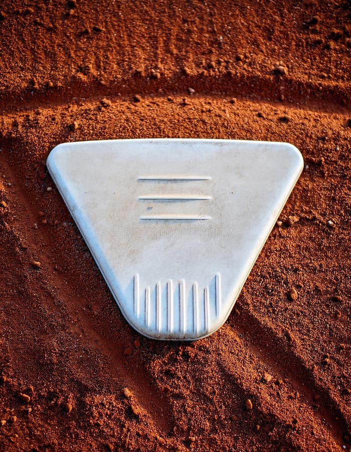 Base Rests Quietly on Sandy Field Stock Photo - Image of game, outdoor ...