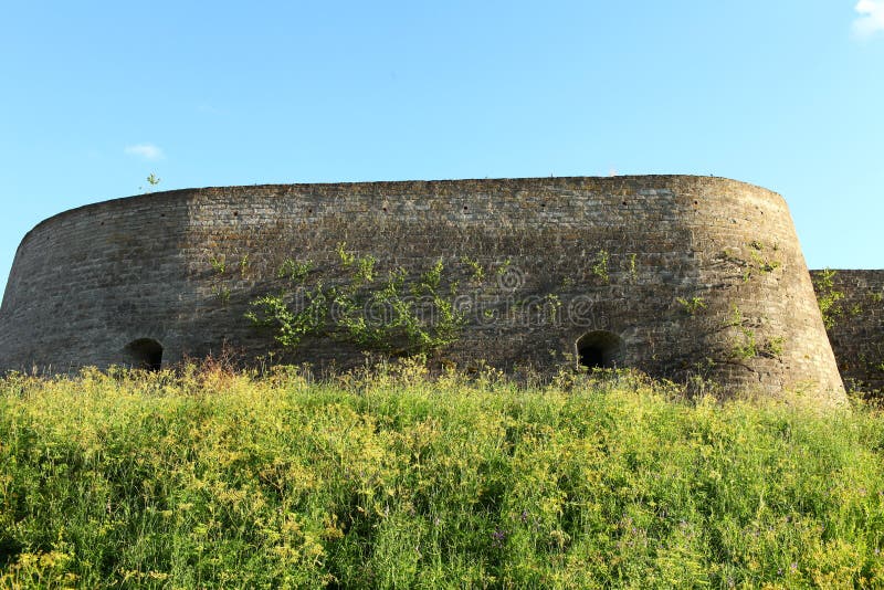 Solid bastion stock image. Image of embrasure, fort, architecture ...
