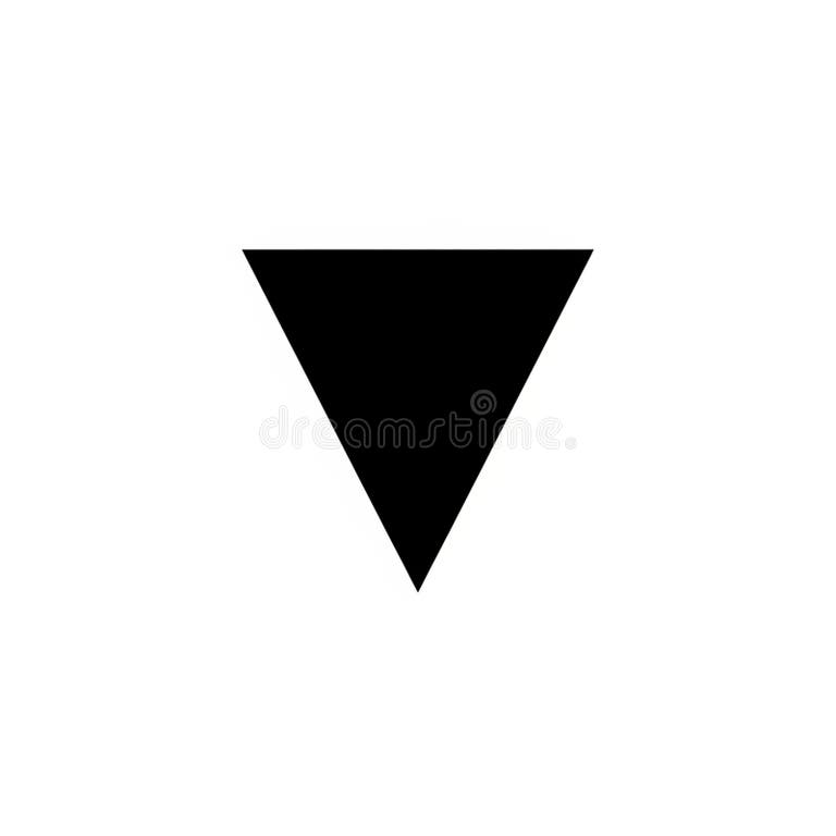 Pointing Triangle Symbol Stock Illustrations – 2,033 Pointing Triangle ...
