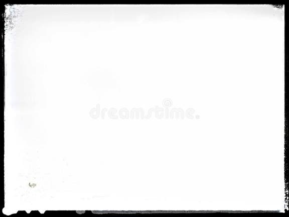 Solid Blank White Rectangle with Black Border Frame, Suitable for ...