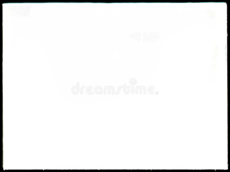 Solid Blank White Rectangle with Black Border Frame, Suitable for ...