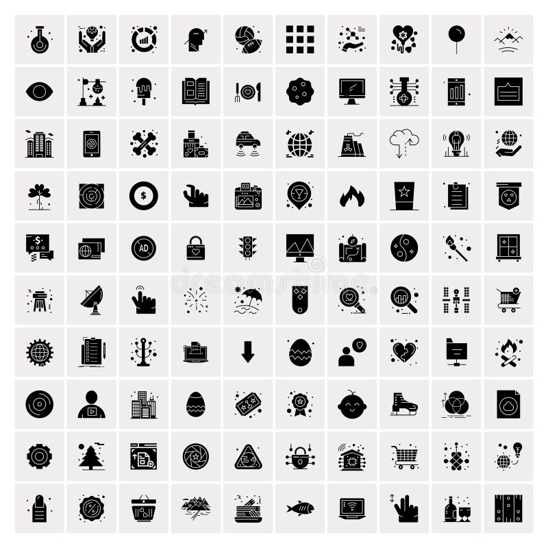 Icons Business Strategy Solid Stock Illustrations – 2,063 Icons ...