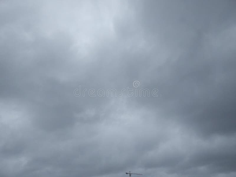 Solid cloud cover stock image. Image of storm, sunlight - 213022519