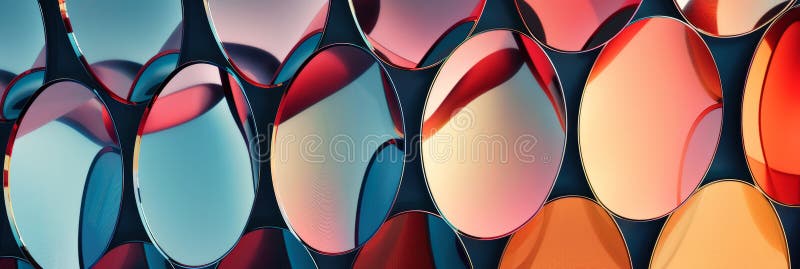 A Solid Color Backdrop Achieved Using an Array of Differently Shaped ...