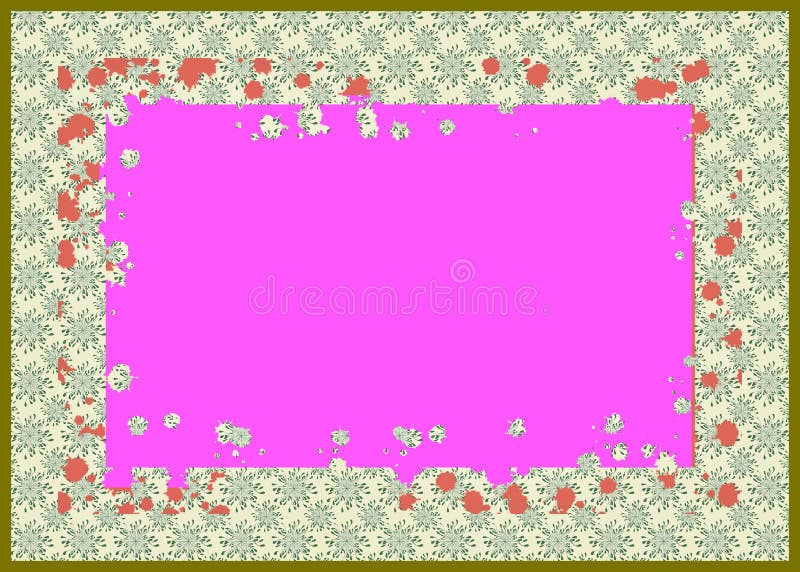 Solid Color Backgrounds and Geometrical Lines, Corners, Circles. Stock ...