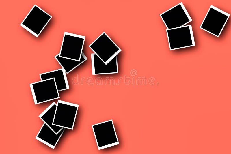 Solid Color Backgrounds and Geometrical Lines, Corners, Circles. Stock ...