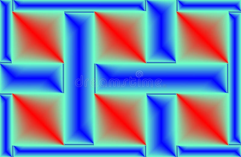 Solid Color Backgrounds and Geometrical Lines, Corners, Circles. Stock ...