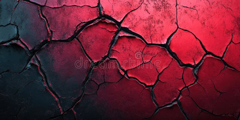 Solid Color Crack Texture Background, Bold and Cracked Surface in a ...