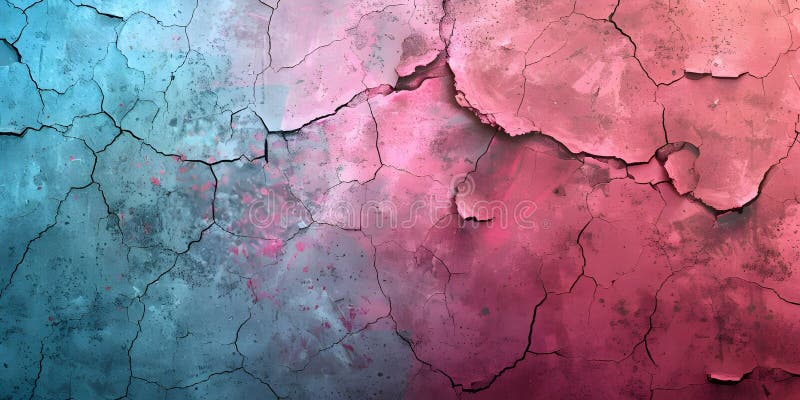 Solid Color Cracks Grunge Texture Background - Ai Generated Stock ...