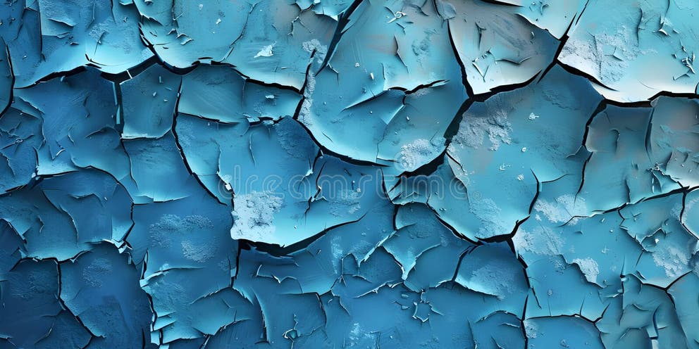 Solid Color Cracks Grunge Texture Background - Ai Generated Stock ...