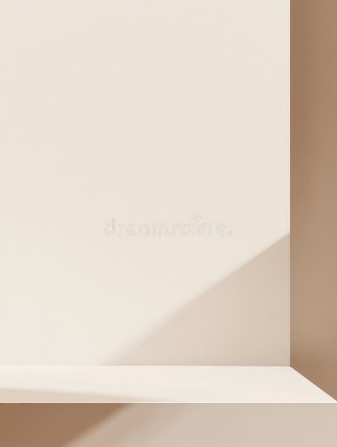 Solid Color Minimalism with a Thin Line at the Bottom Creating a Modern ...