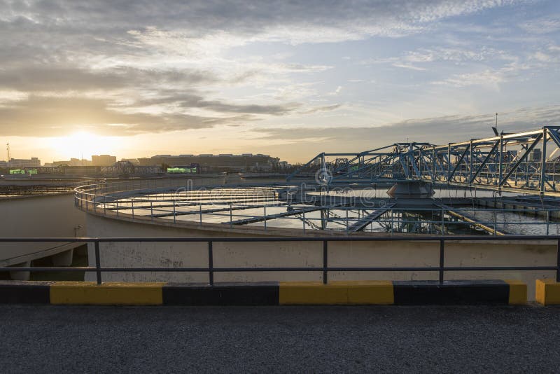 The Solid Contact Clarifier Tank Type Sludge Recirculation Process in ...